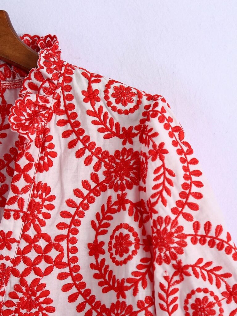 Bata Feminina Bordada Festival Season - Musa Boho